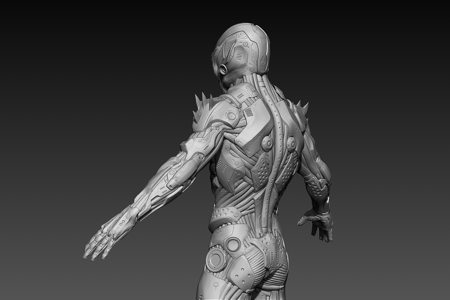 sci-fi zbrush ztool 3d obj