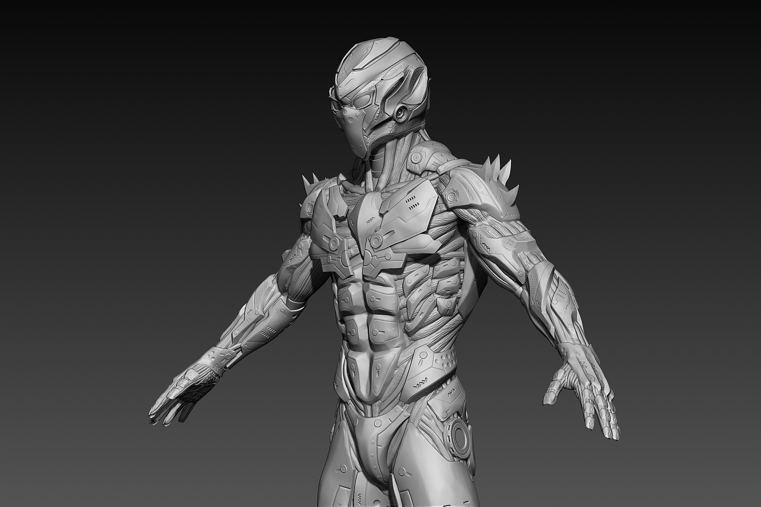sci-fi zbrush ztool 3d obj