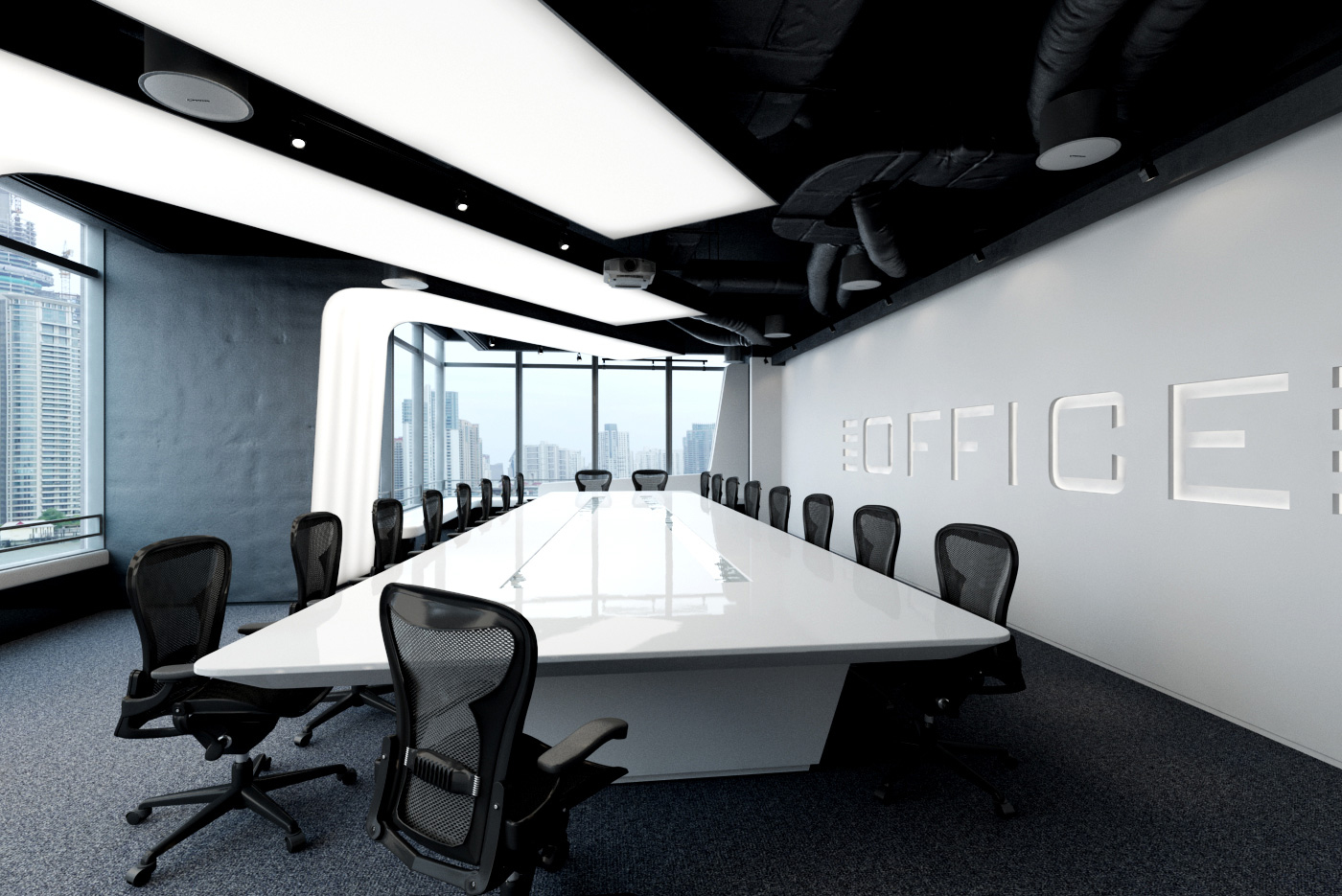 3d model office interior