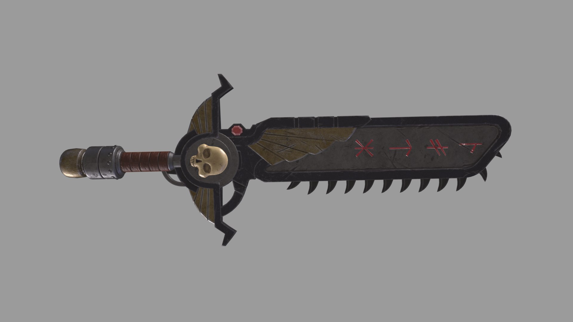 Chain Sword 3D Model - TurboSquid 2018722