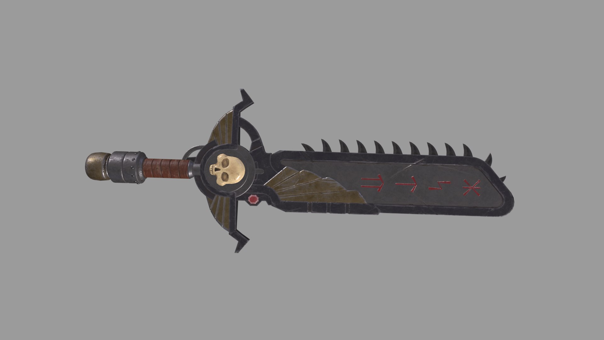 Chain Sword 3D Model - TurboSquid 2018722