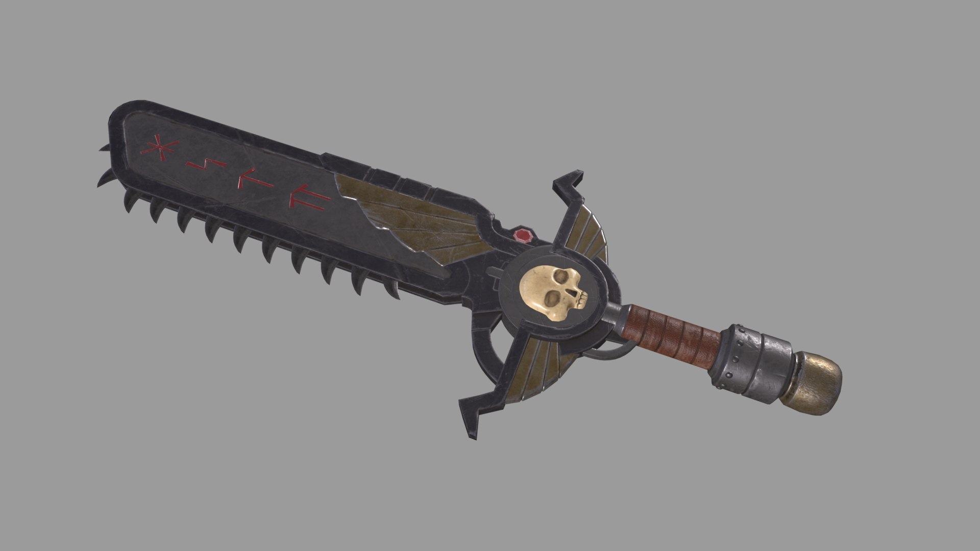 Chain Sword 3D Model - TurboSquid 2018722