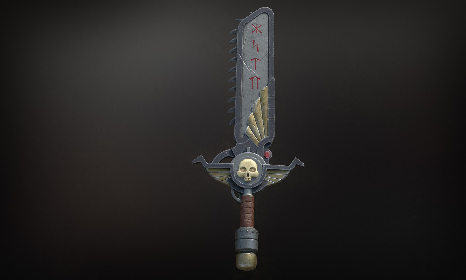 Chain Sword 3D Model - TurboSquid 2018722