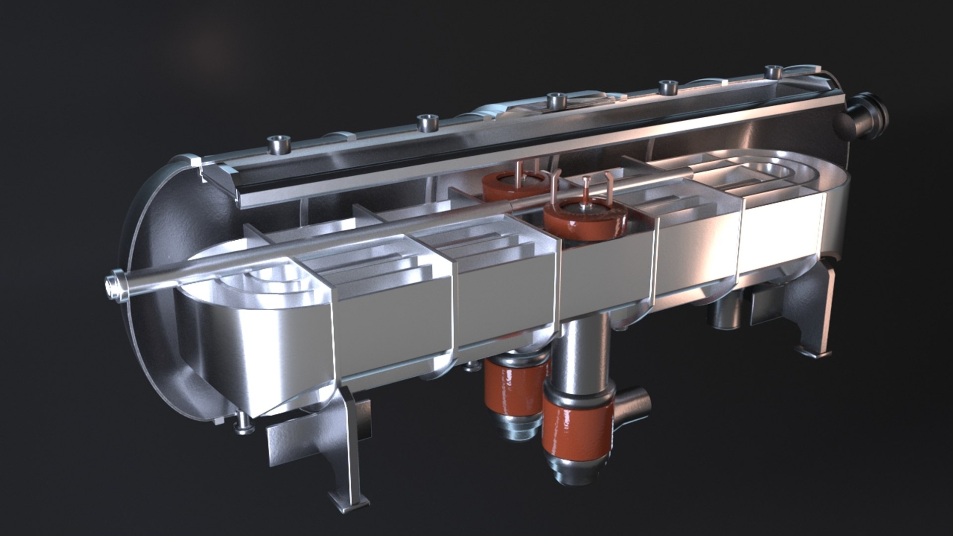 3D Reactor Model - TurboSquid 1528027