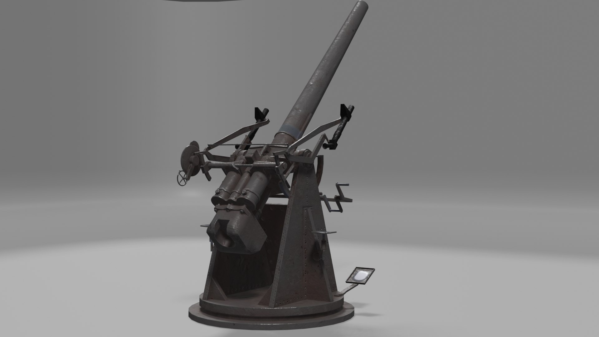 3D Qf 3-inch 20 Cwt - TurboSquid 1587218