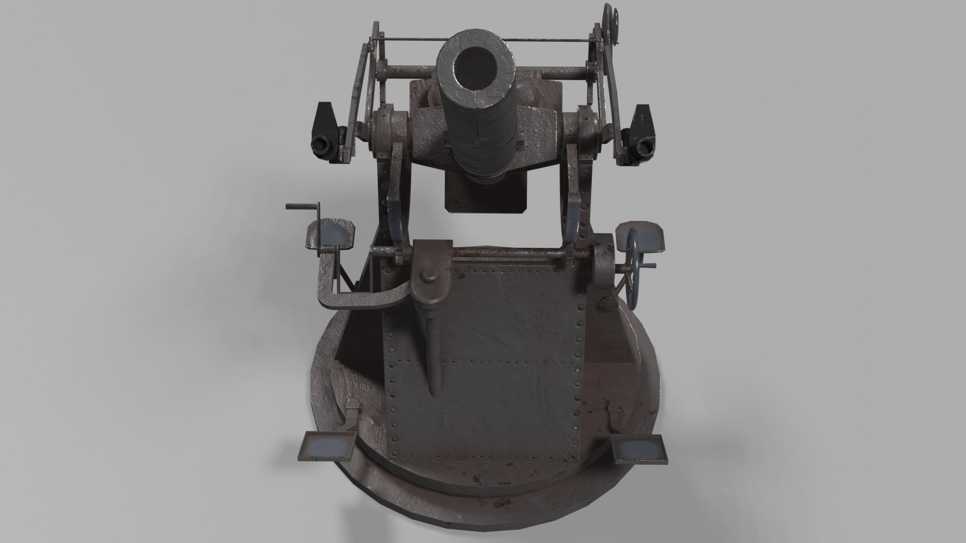 3D Qf 3-inch 20 Cwt - TurboSquid 1587218