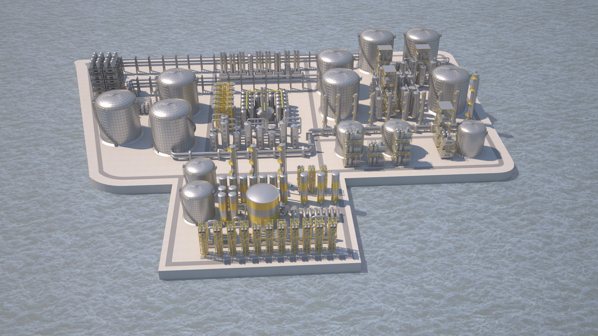 3D LNG Port 9 - TurboSquid 2118644