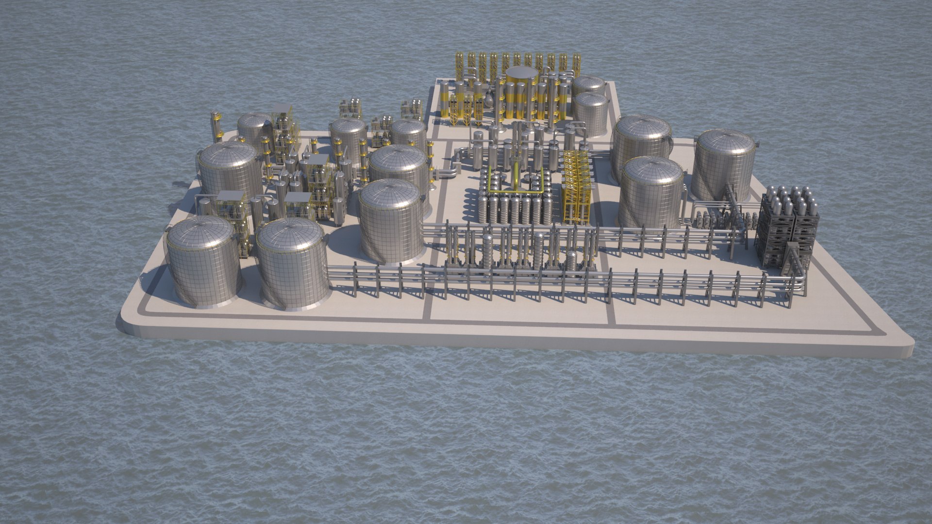 3D LNG Port 9 - TurboSquid 2118644