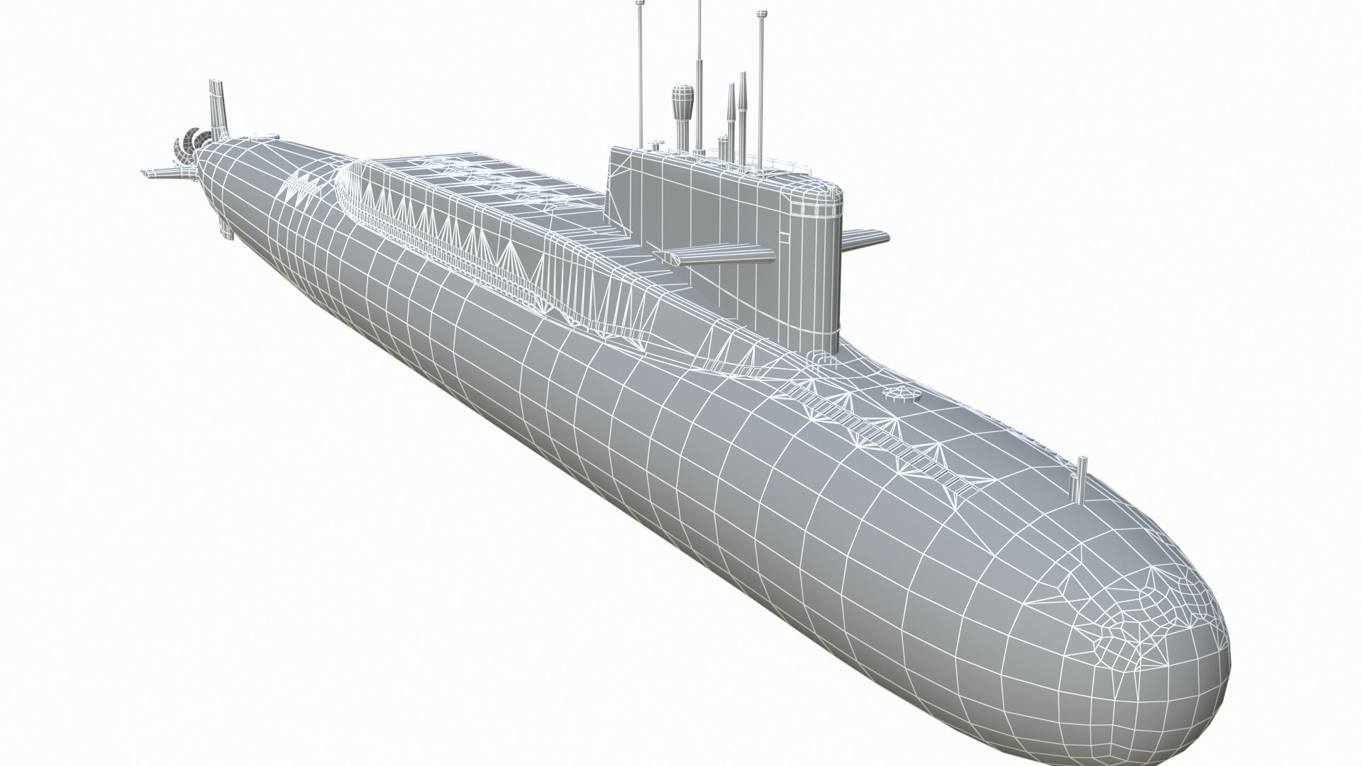 Type 092 Nuclear Submarine 3D Model - TurboSquid 2426171