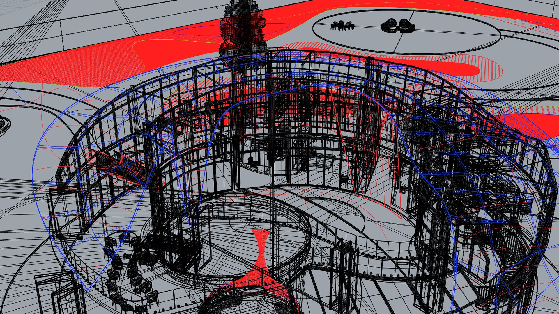 Modern House Ribbon House - Revit 3D - TurboSquid 2512329