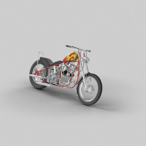 3d model billy bike easy rider