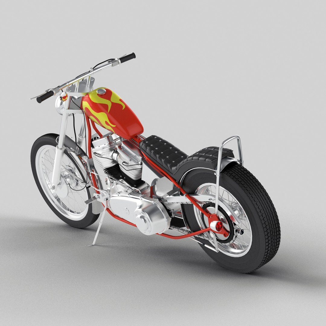 3d model billy bike easy rider