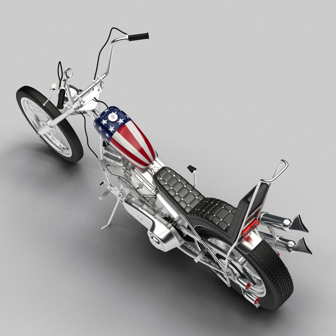 3d model billy bike easy rider