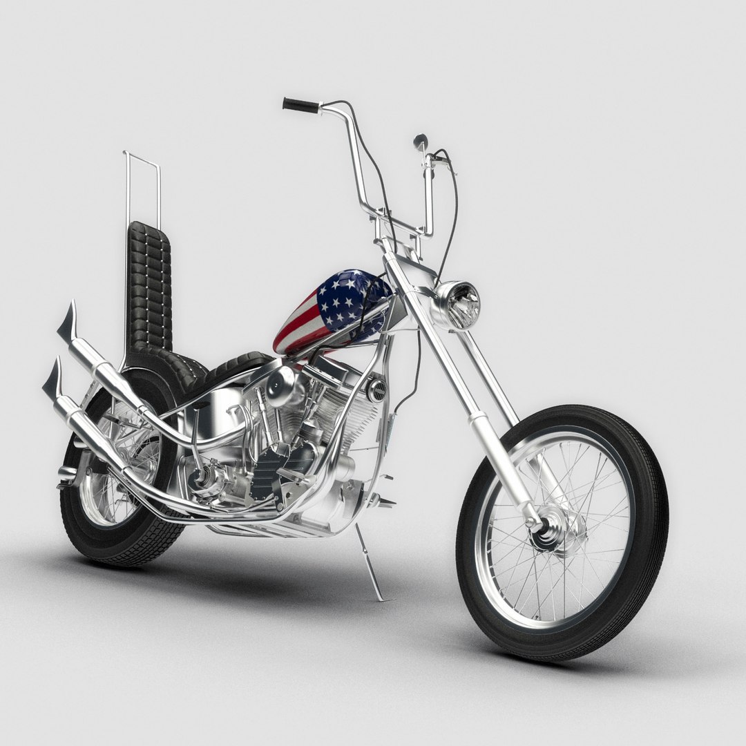 3d model billy bike easy rider