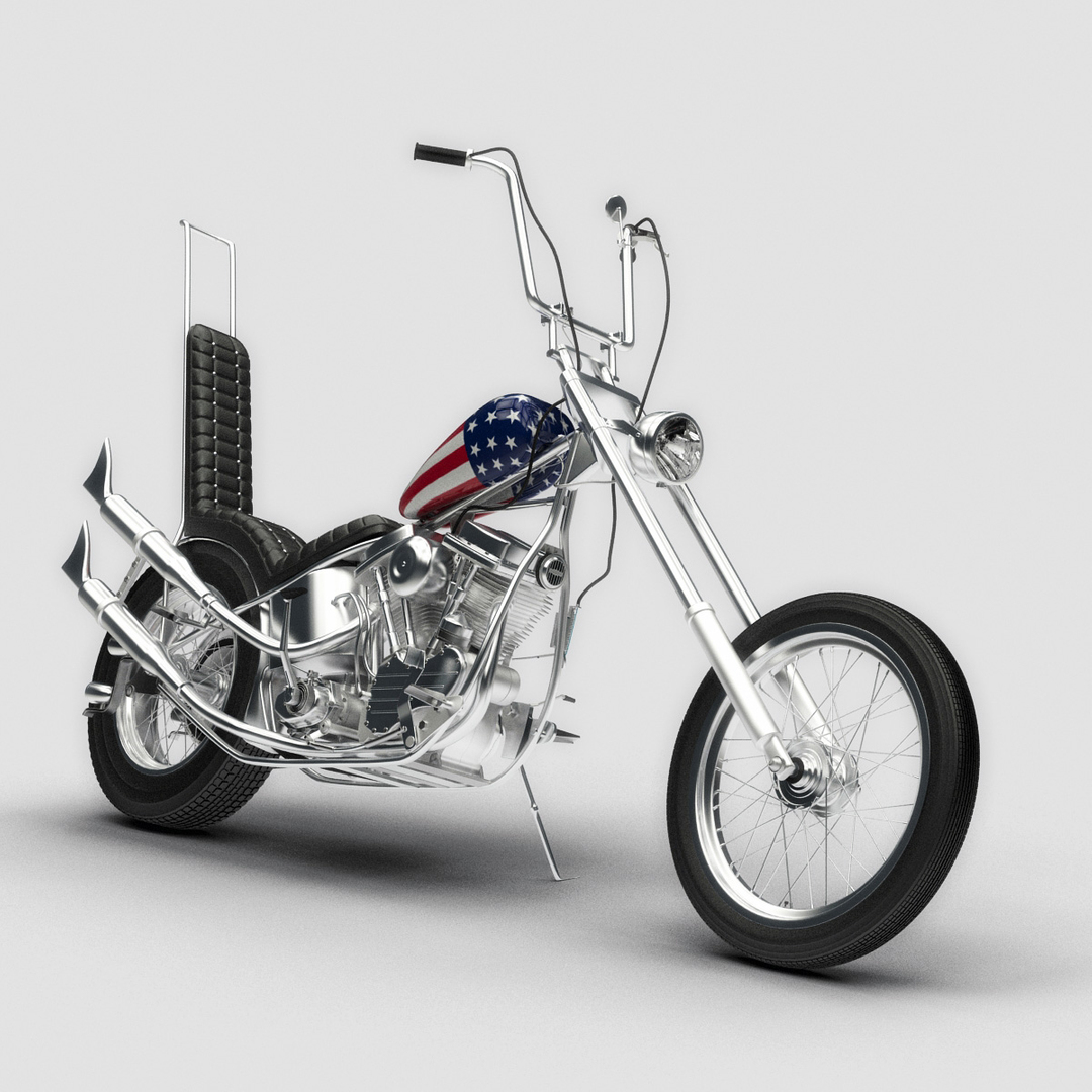 3d model billy bike easy rider