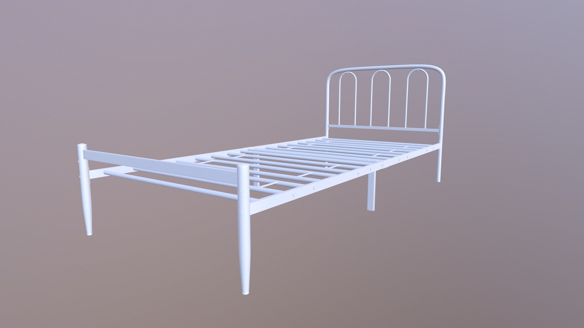Prison Bed 3D Model - TurboSquid 2178722