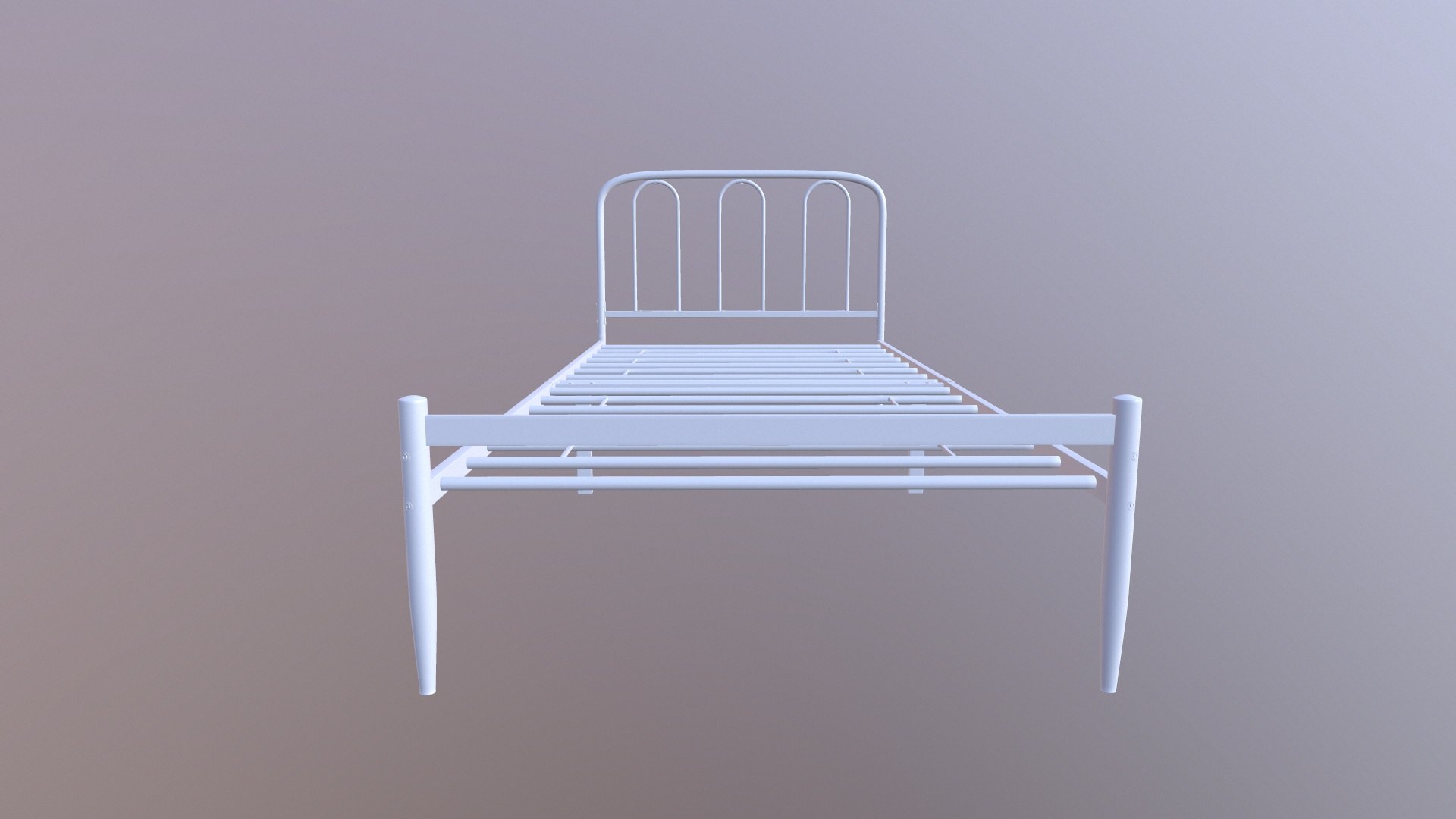 Prison Bed 3D Model - TurboSquid 2178722