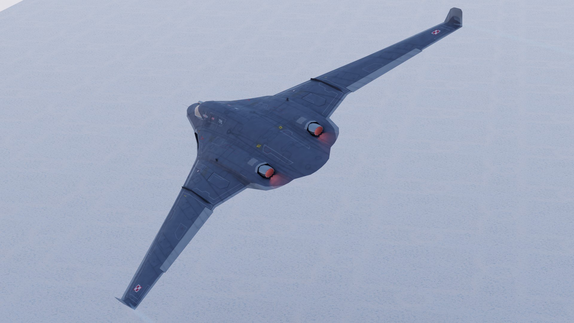 3D Tupolev PAK DA Envoy - TurboSquid 2024011