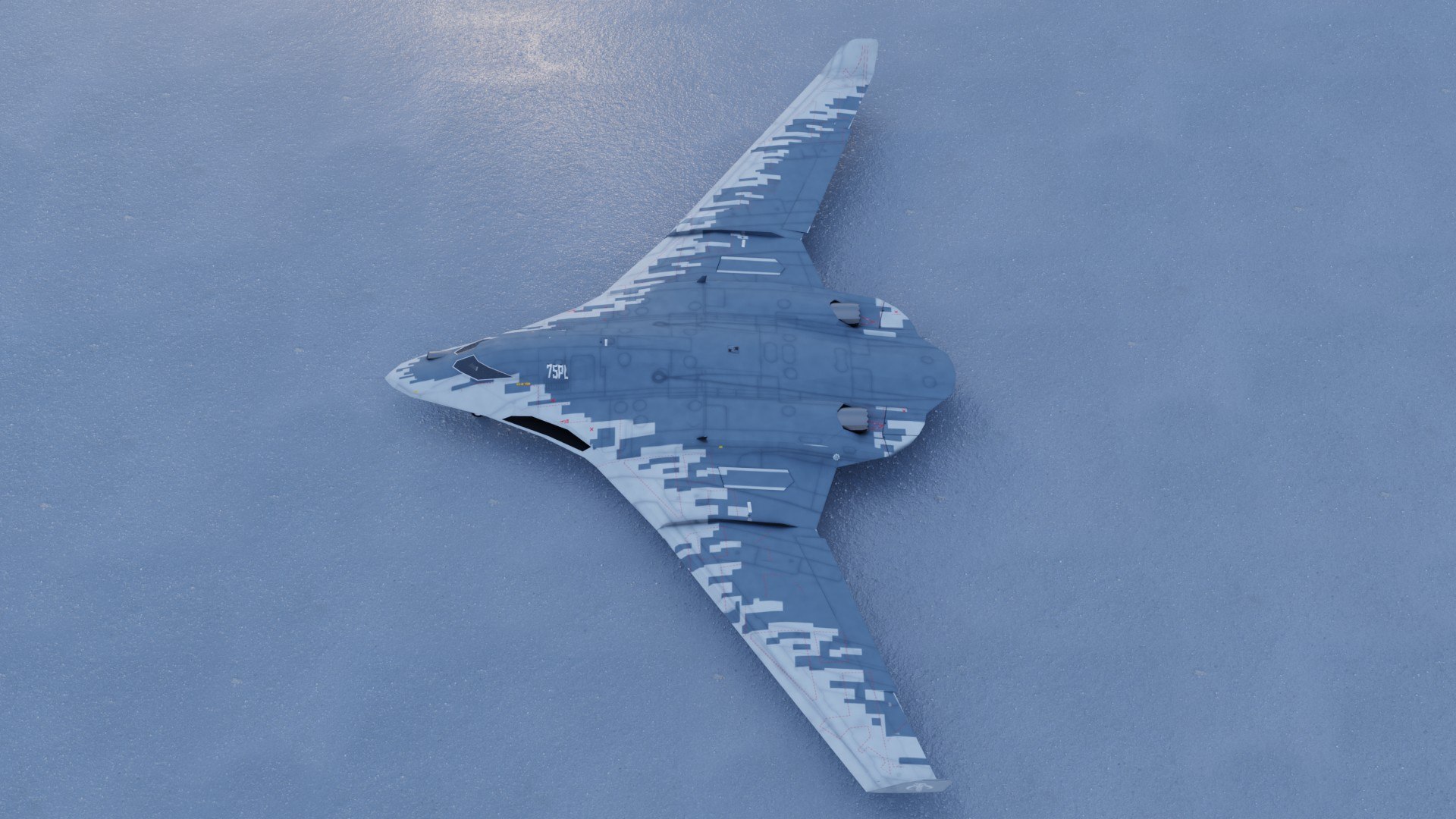 3D Tupolev PAK DA Envoy - TurboSquid 2024011