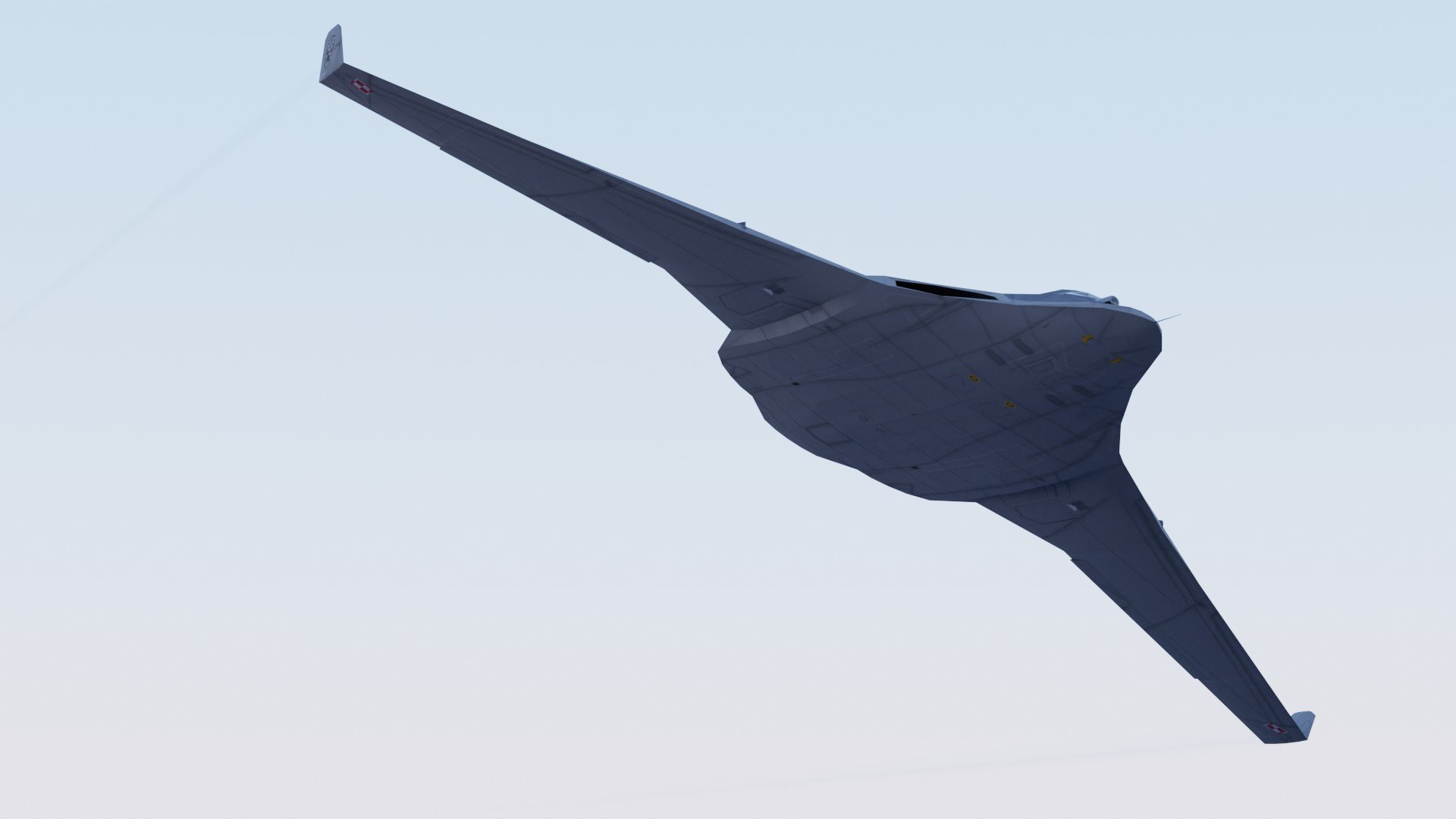 3D Tupolev PAK DA Envoy - TurboSquid 2024011