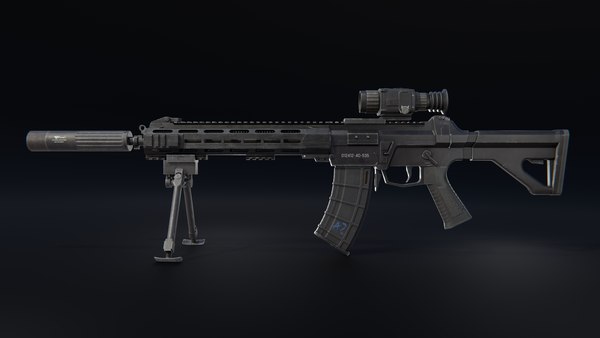 模块化 QBZ 191 192 带附件的低聚装配3D模型 - TurboSquid 2170978