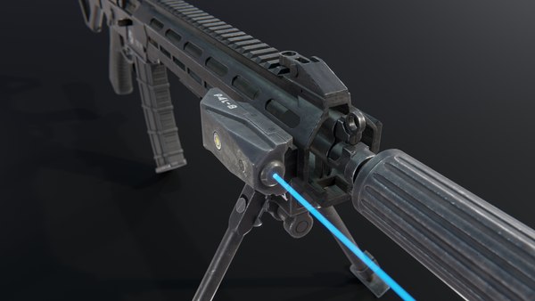 模块化 QBZ 191 192 带附件的低聚装配3D模型 - TurboSquid 2170978