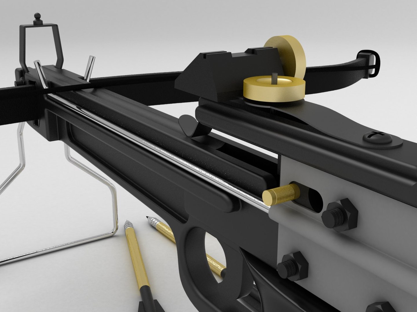 3d Hand Crossbow