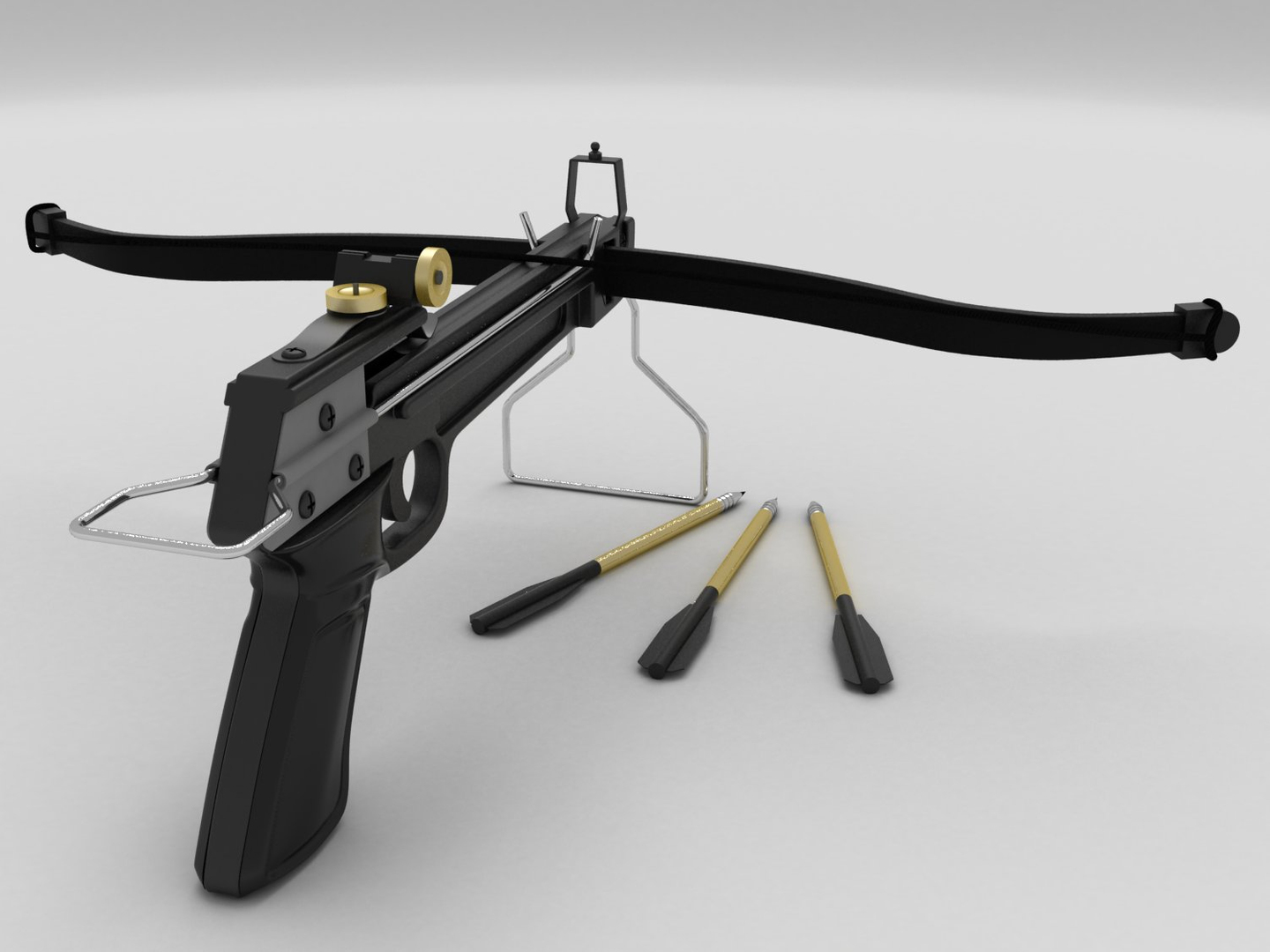 3d hand crossbow