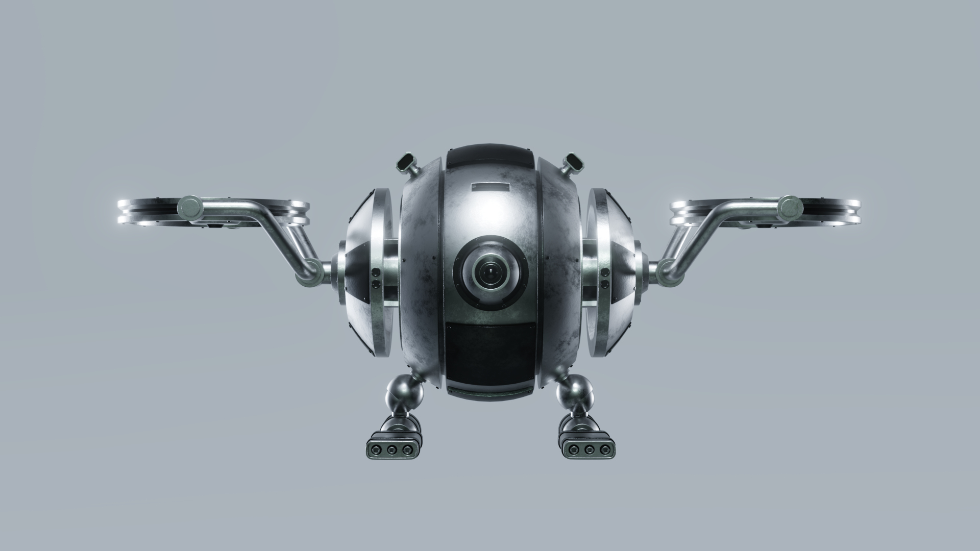 3D Model Sci-Fi Security Drone - TurboSquid 2072031