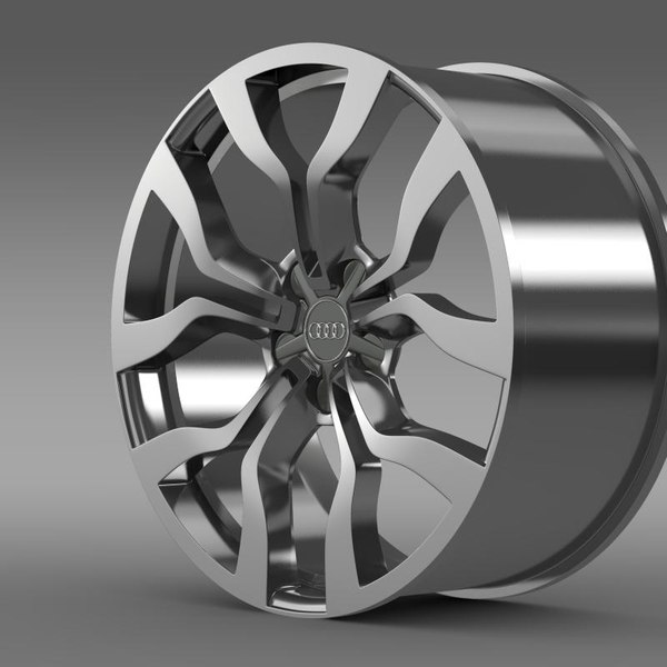 modelo 3d Audi R8 V10 spyder 2013 llanta - TurboSquid 813852