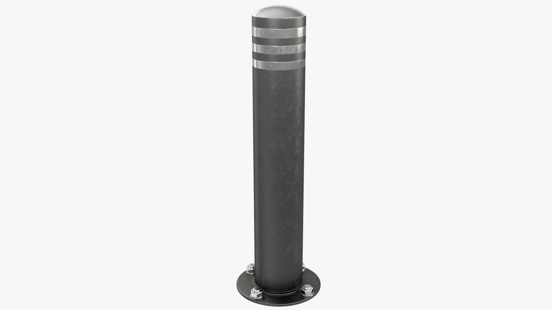 Road Safety Bollard V6 3D model - TurboSquid 2035385