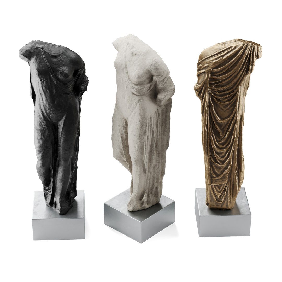 Aphrodite Venus Genetrix Tall Torso 3D - TurboSquid 2284683