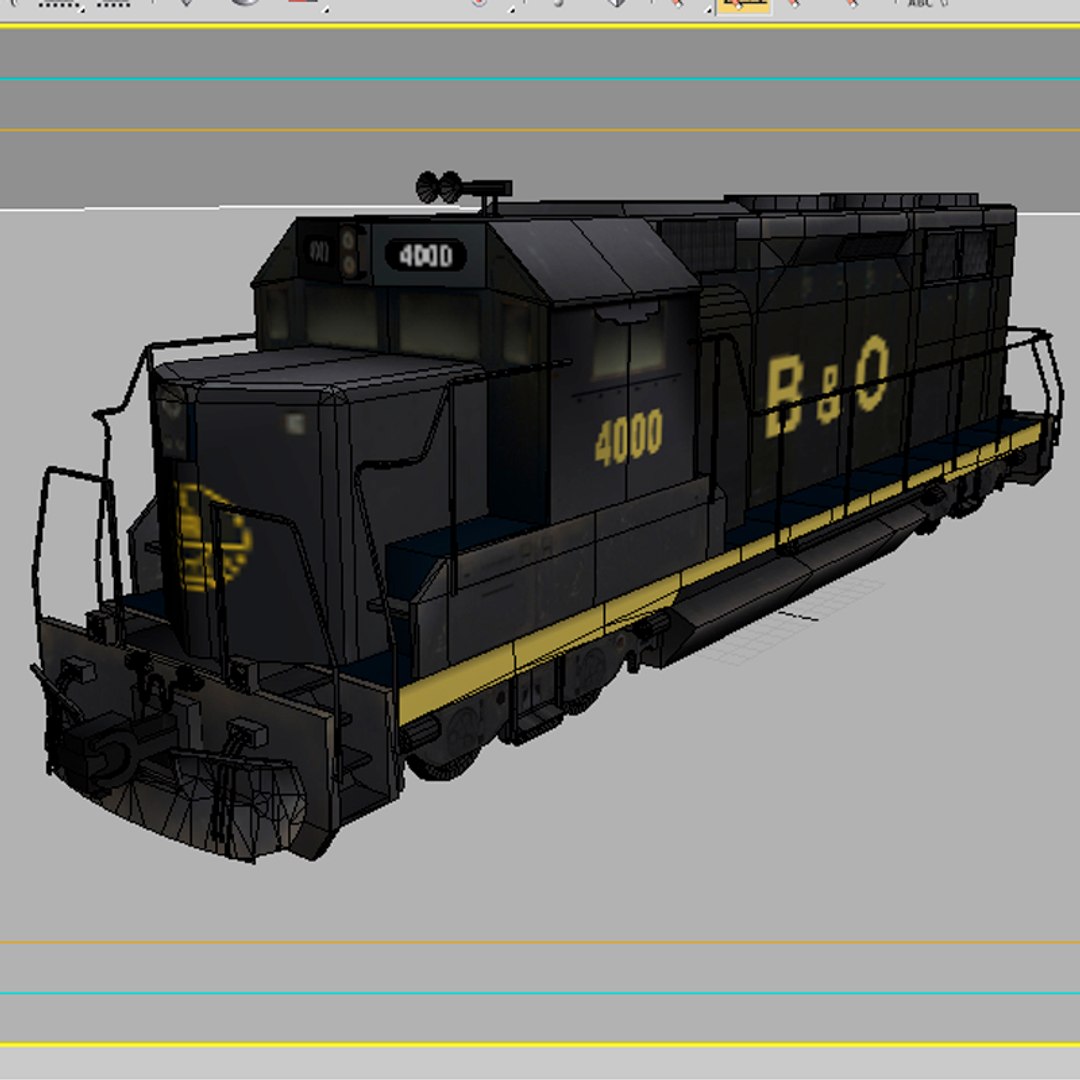 3D EMD GP40 2 Model - TurboSquid 2099963