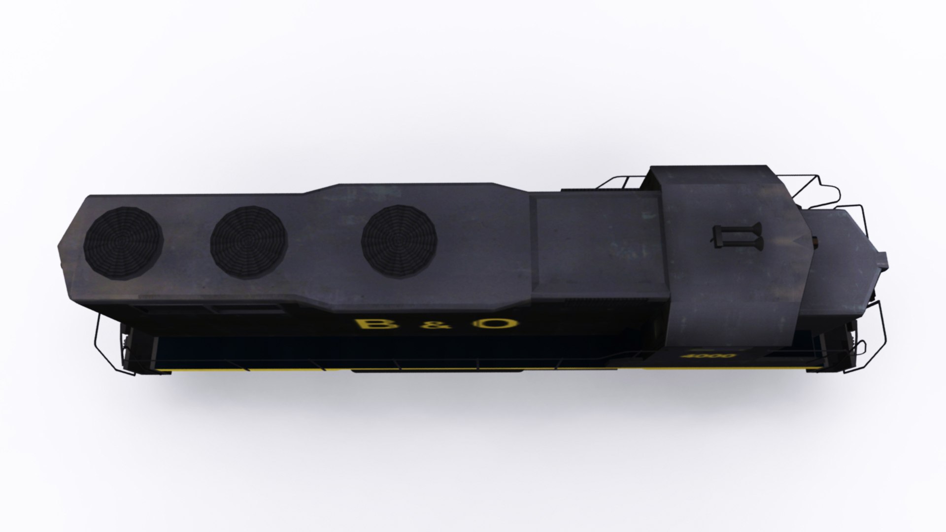 3D EMD GP40 2 Model - TurboSquid 2099963