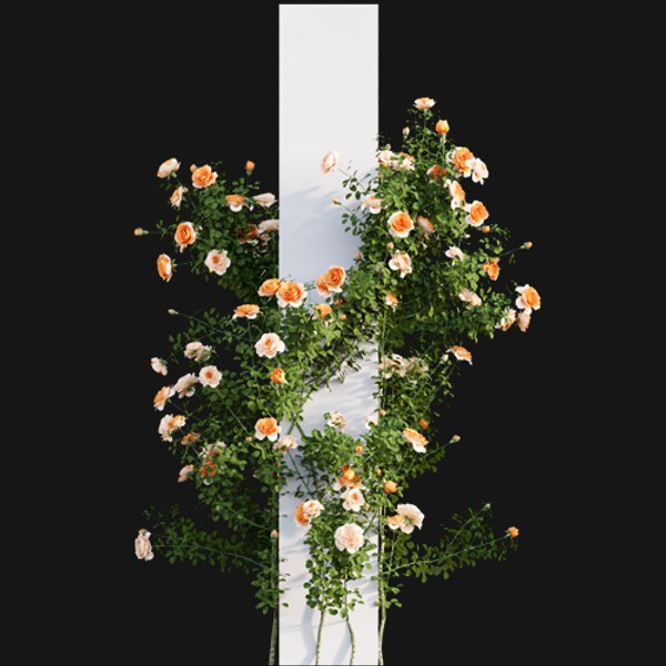 3D Bundle 08 – Rose garden model - TurboSquid 1734272