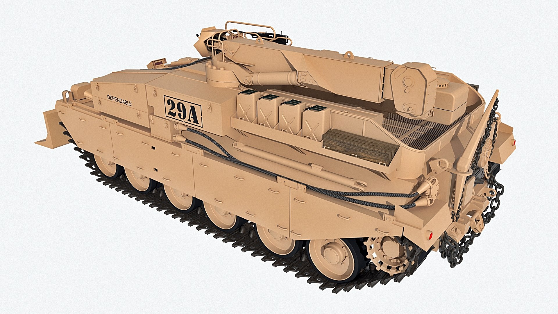 Chieftain FV4204 ARV Bysanders 3D Models 3D Model - TurboSquid 1818632