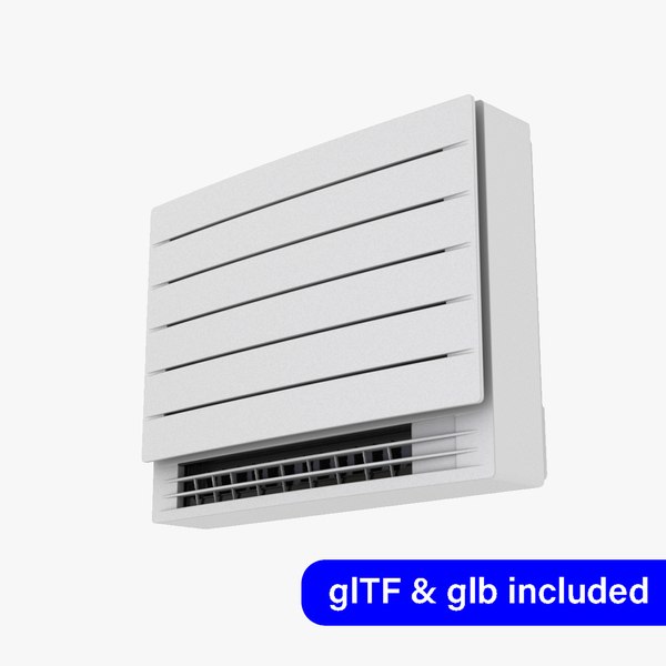 Floor standing air conditioner 3D model - TurboSquid 1974199