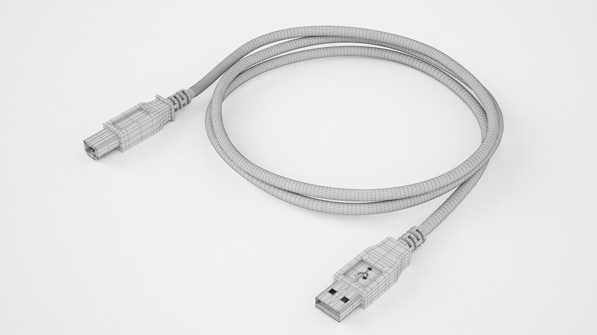 3D Usb Cable - TurboSquid 1483020