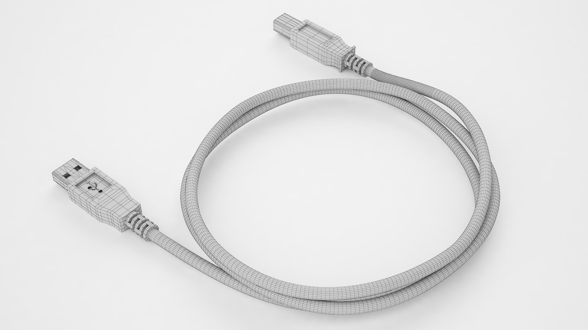 3D Usb Cable - TurboSquid 1483020