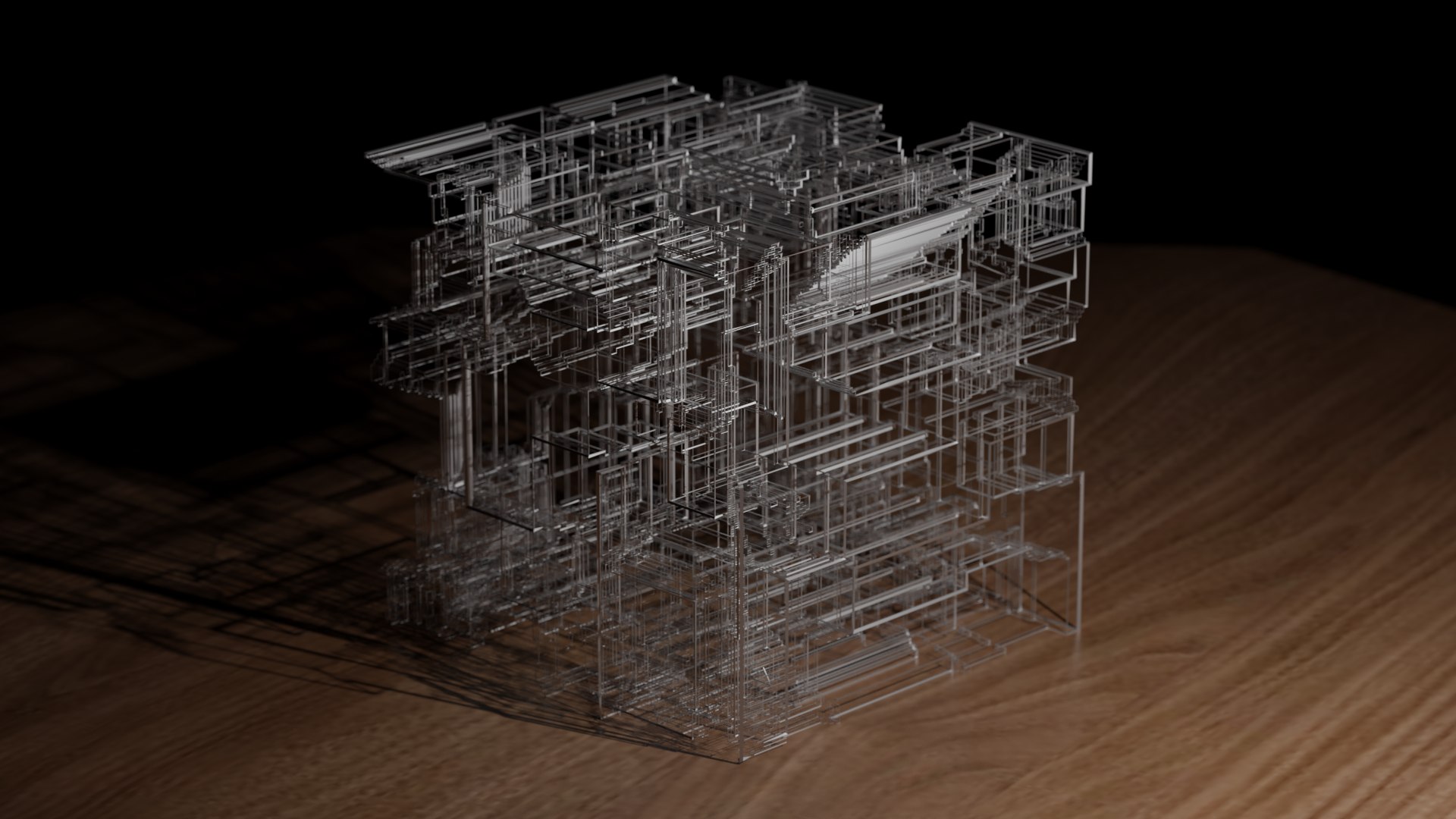 3D Model Cube Matrix - TurboSquid 1682596