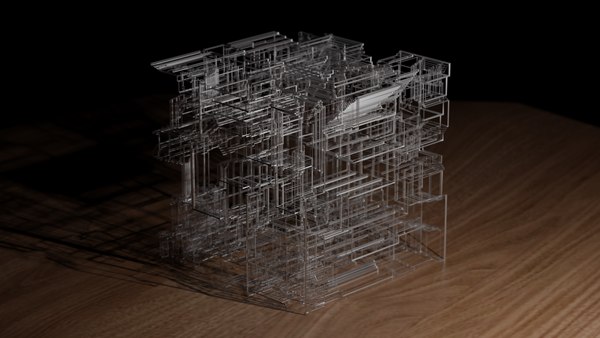 3D model cube matrix - TurboSquid 1682596