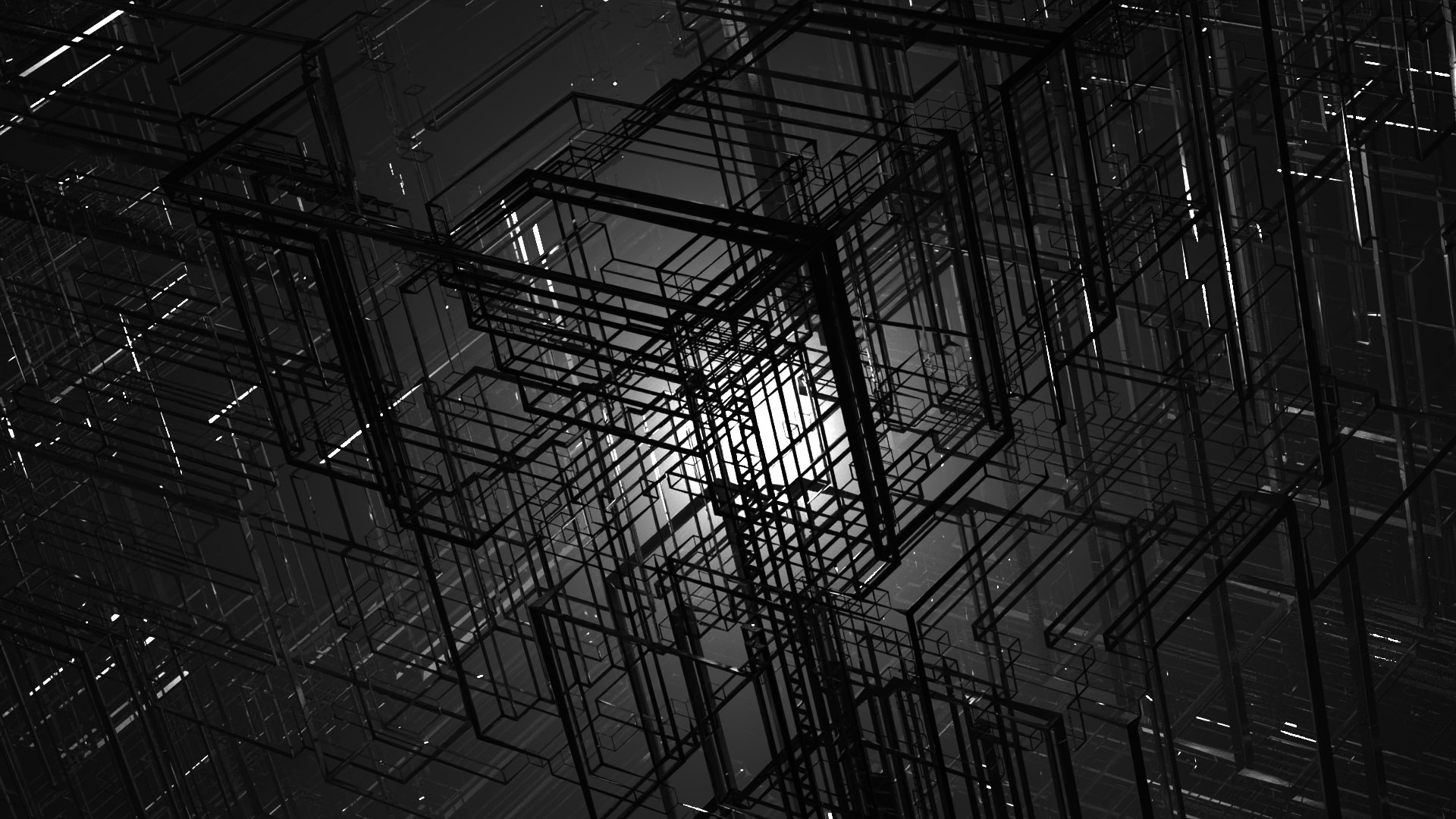 3D Model Cube Matrix - TurboSquid 1682596