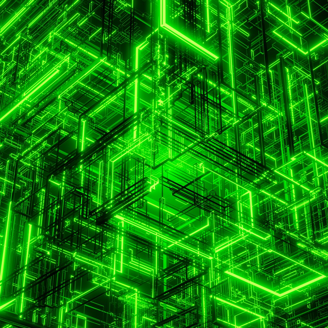 3D Model Cube Matrix - TurboSquid 1682596