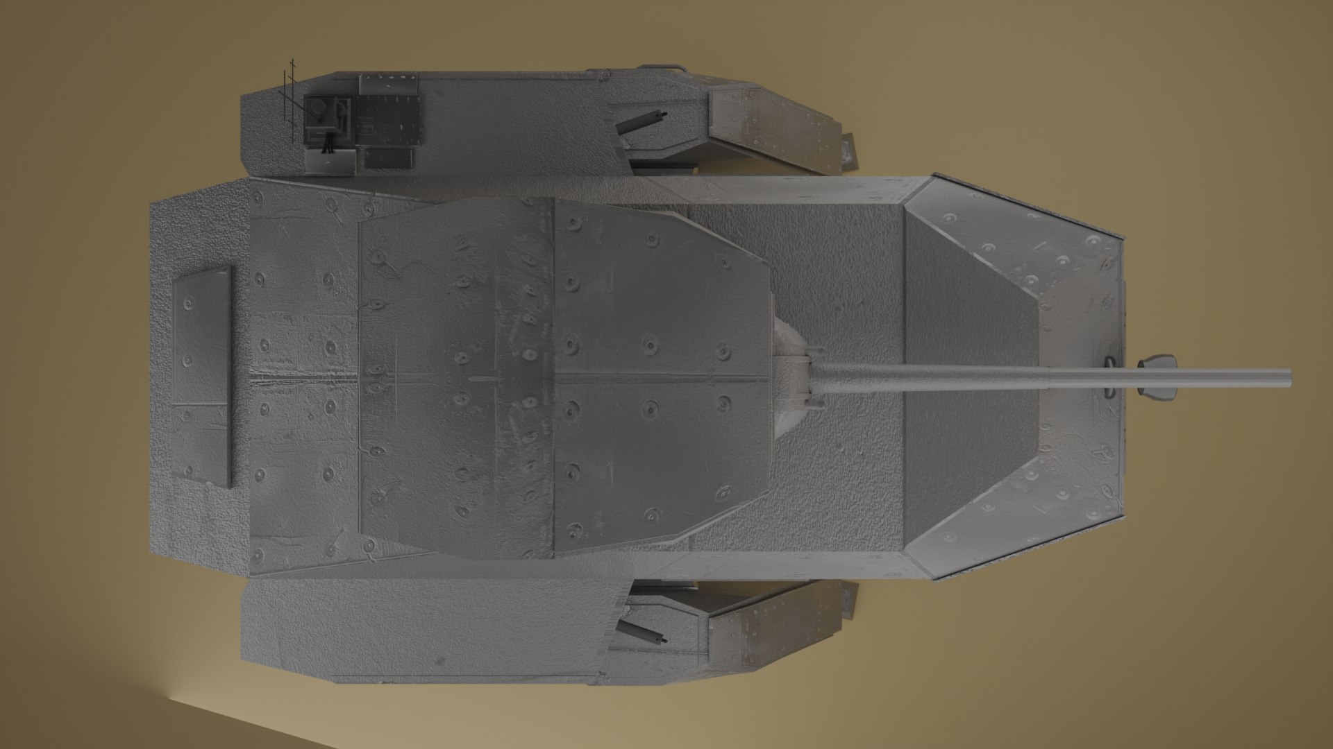 Panzer Mech Walker With RIG And LOWPOLY Default Camo 3D Model ...