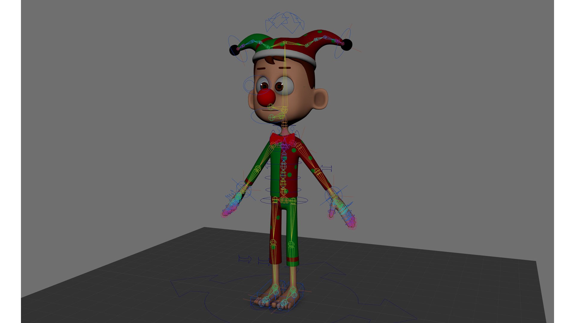 Clown Character 3D Model - TurboSquid 2012670