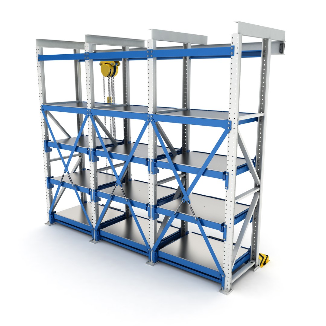 Rack Hand-chain Hoist 3D Model - TurboSquid 1656662