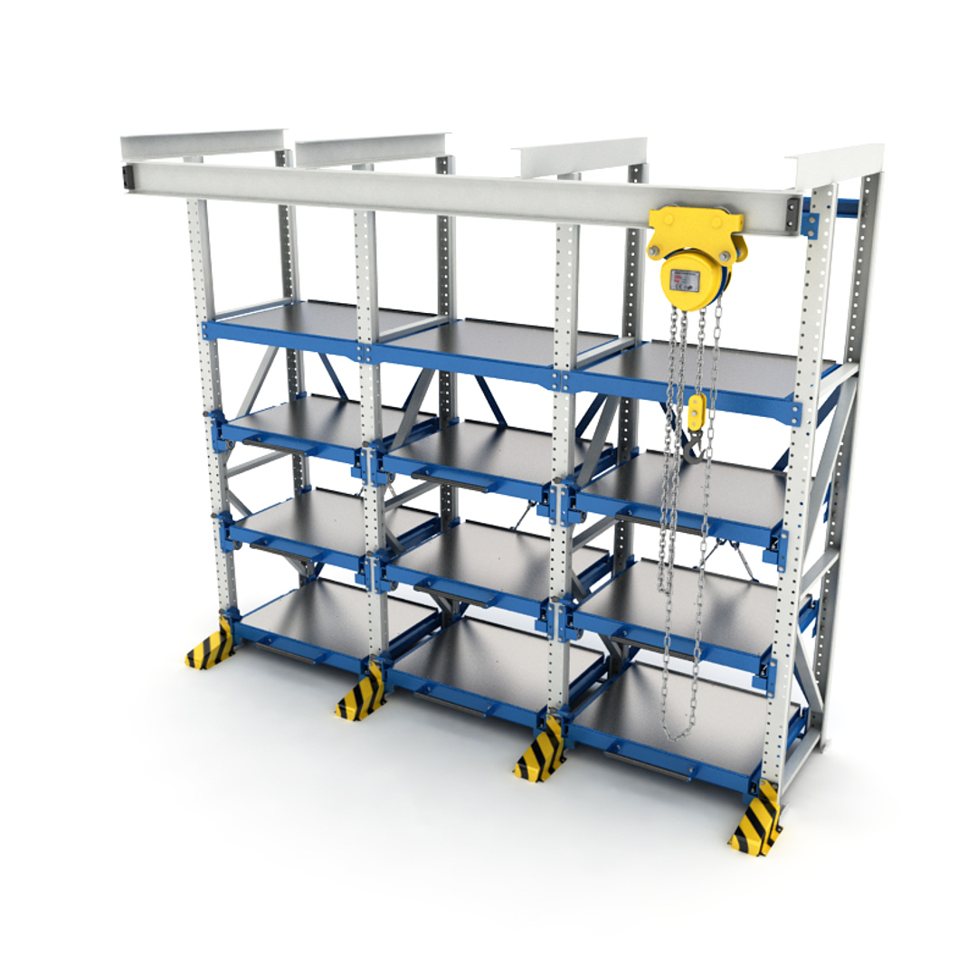 Rack Hand-chain Hoist 3D Model - TurboSquid 1656662