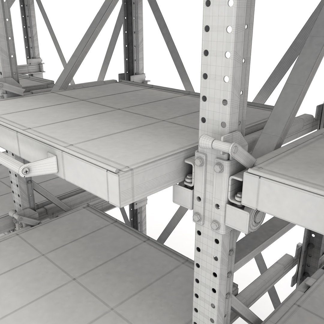 Rack Hand-chain Hoist 3D Model - TurboSquid 1656662