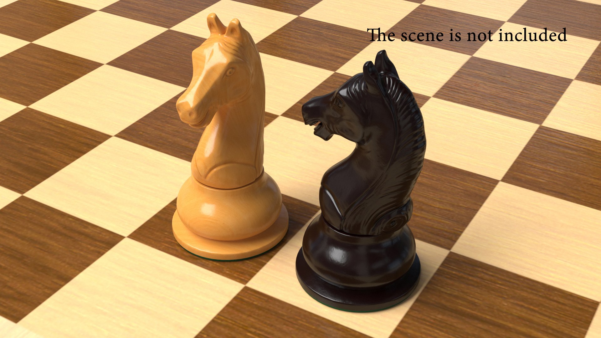 Chessmen Knight 3D - TurboSquid 1611134