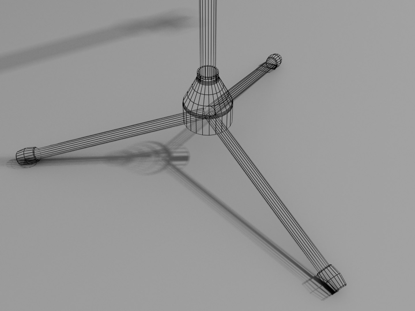 3d Model Microphone Stand